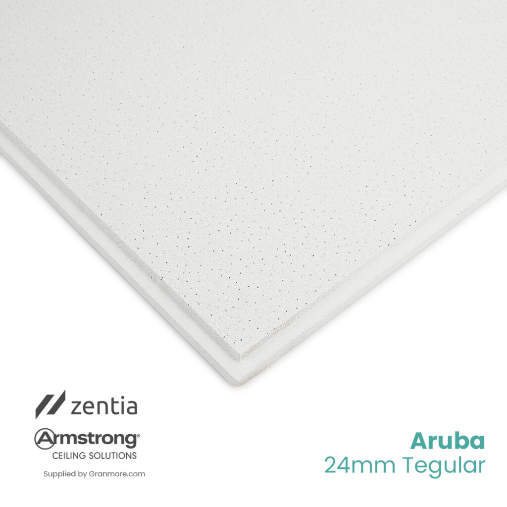 Armstrong Dune Supreme Tegular Suspended Ceiling Tile - 600mm x 600mm