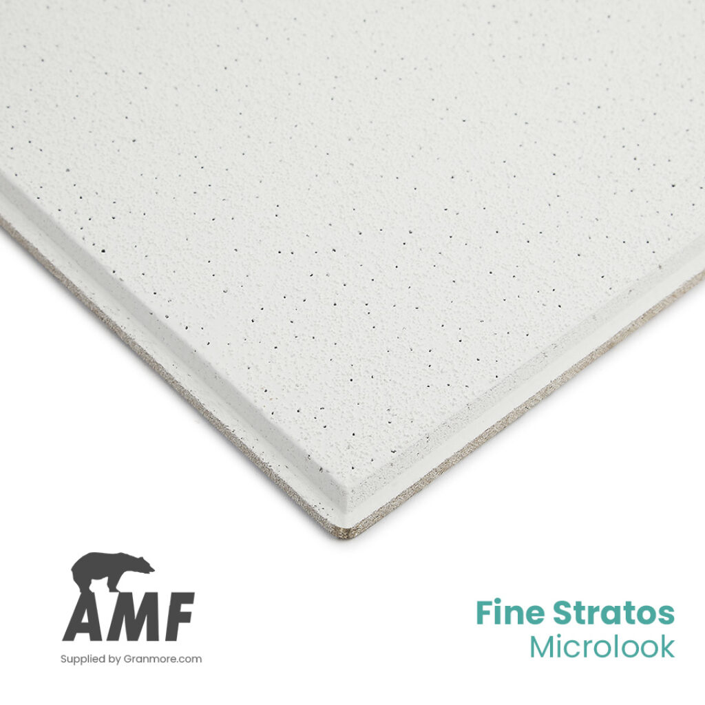 Thermatex Finestratos 600mm x 600mm Tegular-Microlook Ceiling Tiles ...