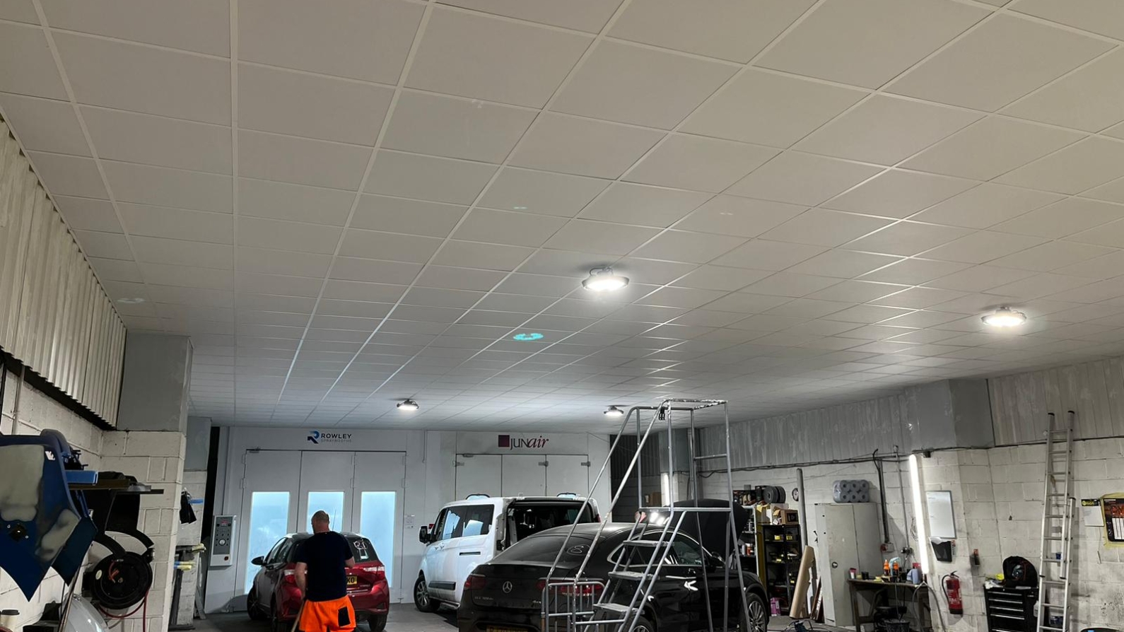 Motor body repairs, Eccles - Suspended Ceiling Systems Supplier ...